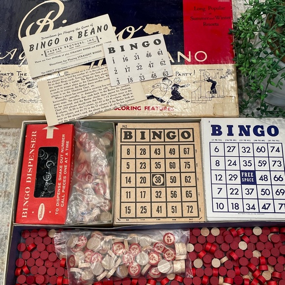 Vintage | Games | Vintage Bingobeano Game | Poshmark